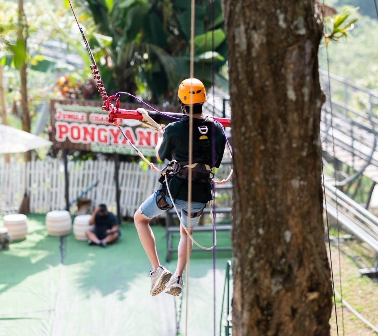 Pongyang Adventure Park - Zipline 14 Platform - SKYFUN TRAVEL