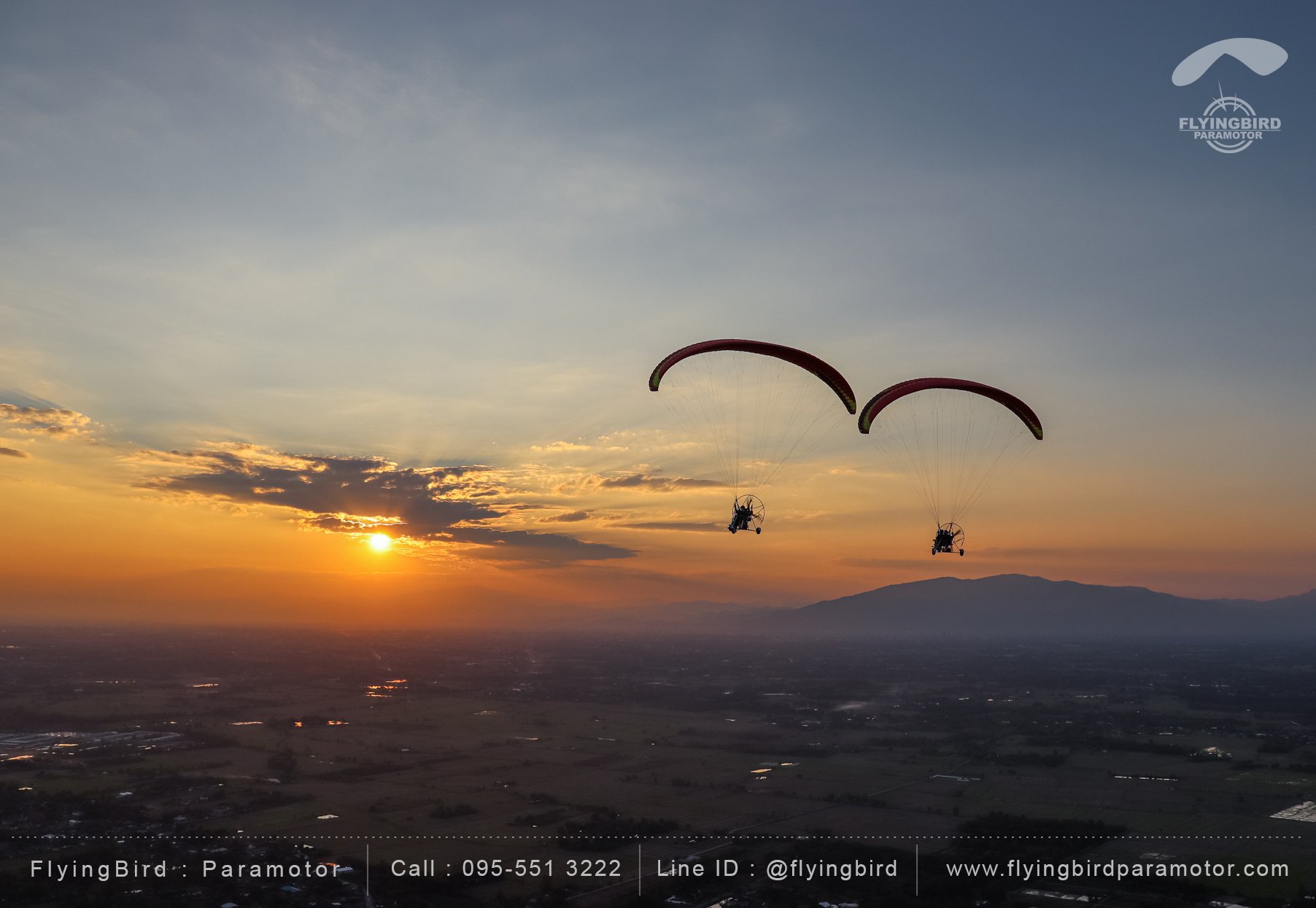 Chiang Mai Paramotor | Flying Bird - SKYFUN TRAVEL